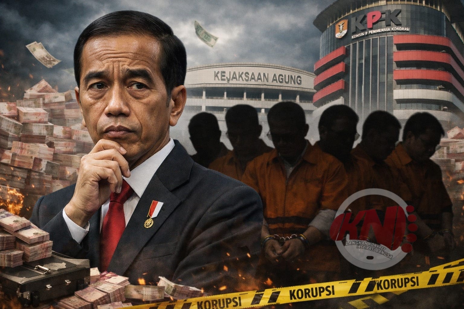 Jokowi Cetak Rekor Kelam: Presiden dengan Menteri Terbanyak Terjerat ...